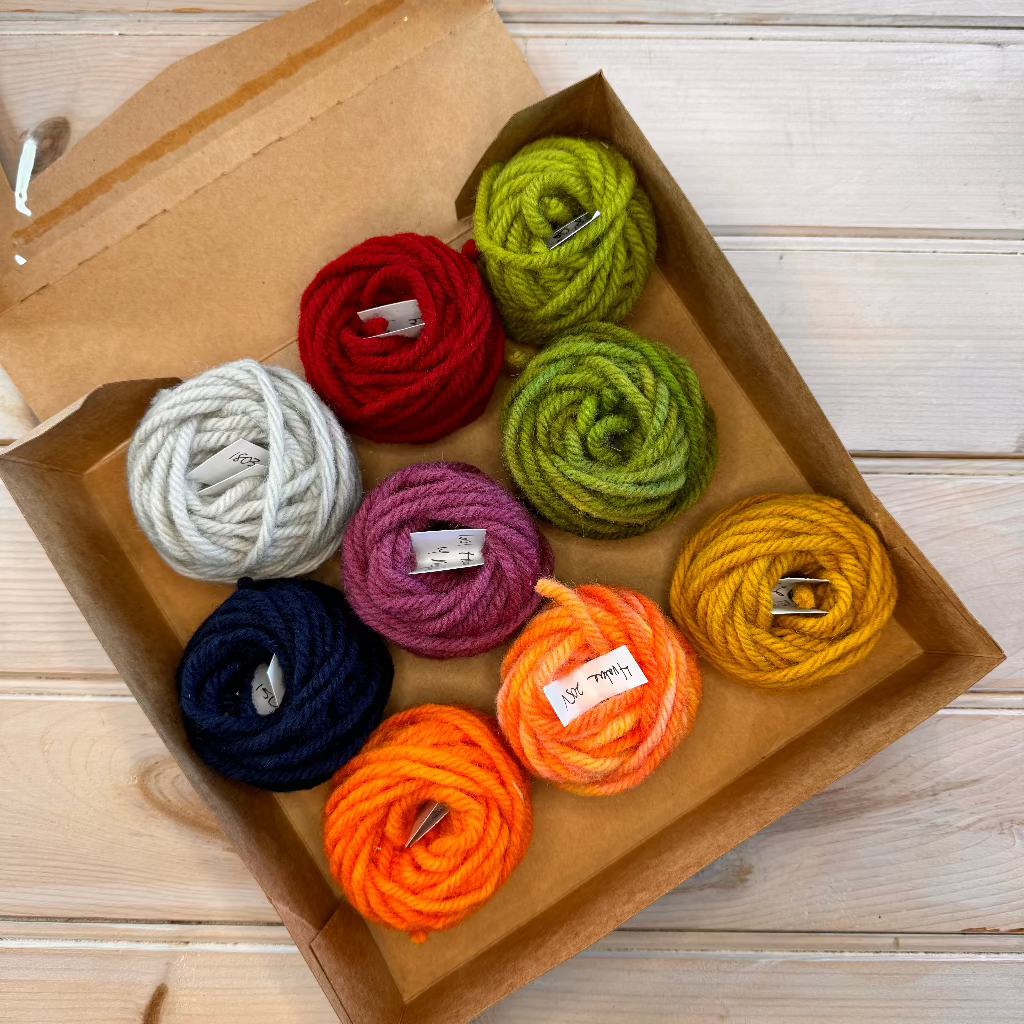 Sampler Box 4 ply rug yarn– Distelfink Fiber