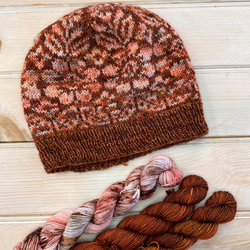 Alpine Bloom Hat Kit– Distelfink Fiber